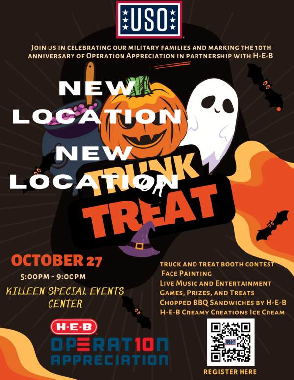 USO Trunk or Treat with H-E-B Operation Appreciation • USO Fort Hood